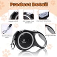 Retractable Dog Leash – Extendable up to 26 FT, Heavy Duty Nylon Tape ...