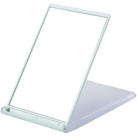HD Mini Portable Makeup MirrorSmall Folding MirrorFlip-Style Vanity ...