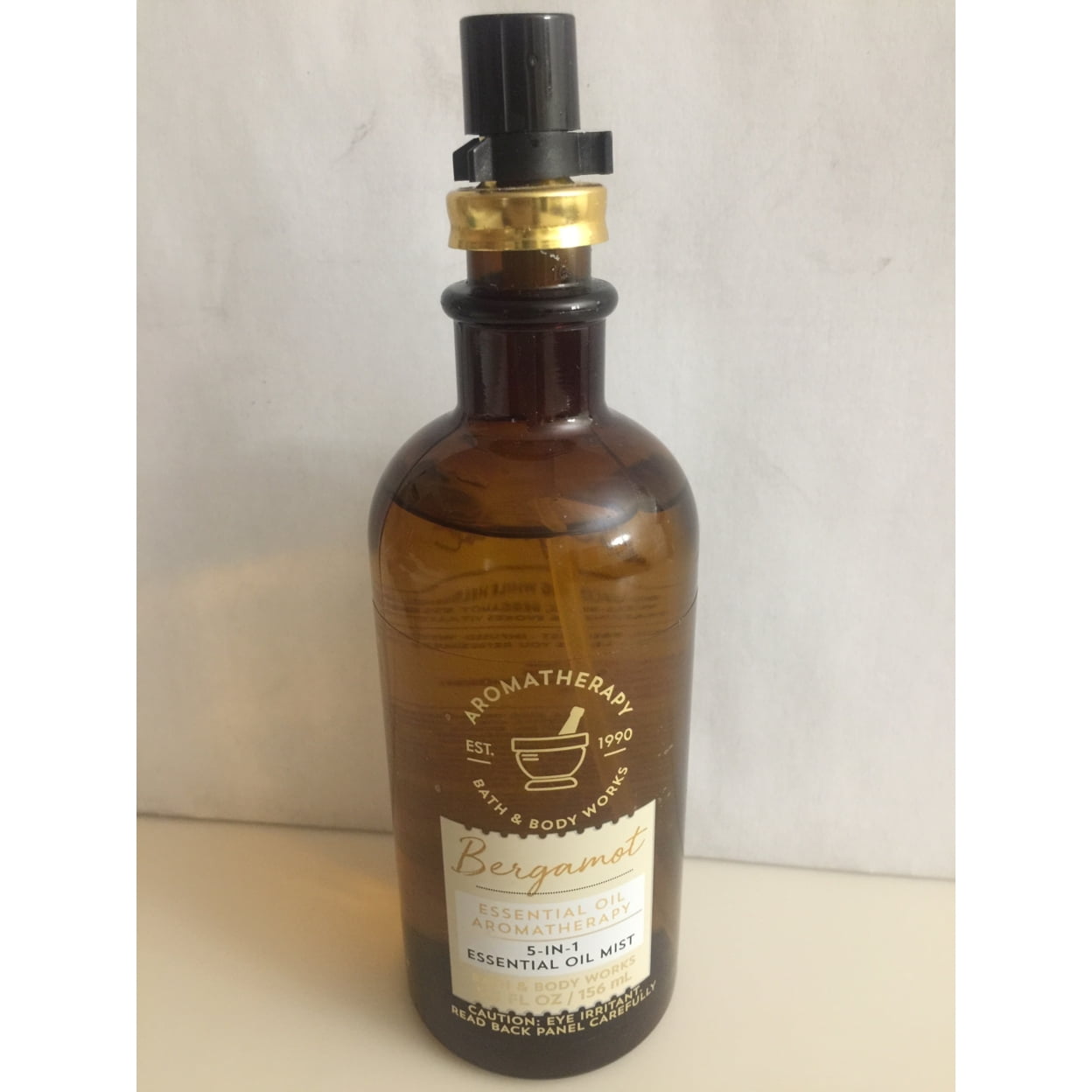 Bath and Body Works Aromatherapy Bergamot 5-in-1 Essential Oil Mist ...