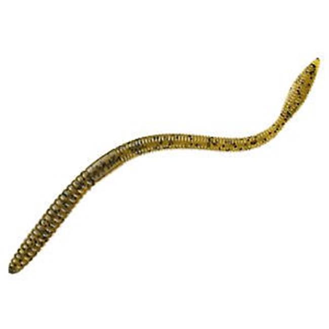 FIN5-46 5 in. KVD Perfect Plastic Finesse Worms - Green Pumpkin ...