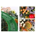 Artificial Spring Wreath 17.7Inch Wreath for Front Door Garden ...