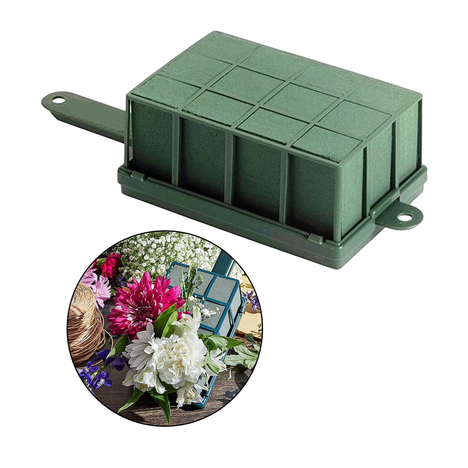 Bloques de espuma húmeda Floristería floral de espuma verde Flores de ...