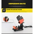Electric Chainsaw Sharpener Power Chain Saw Grinder 4800RPM Bench Wall ...