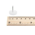 Uxcell Nail on Furniture Glides, 50 Pack 17.5mm Plastic Furniture Feet ...
