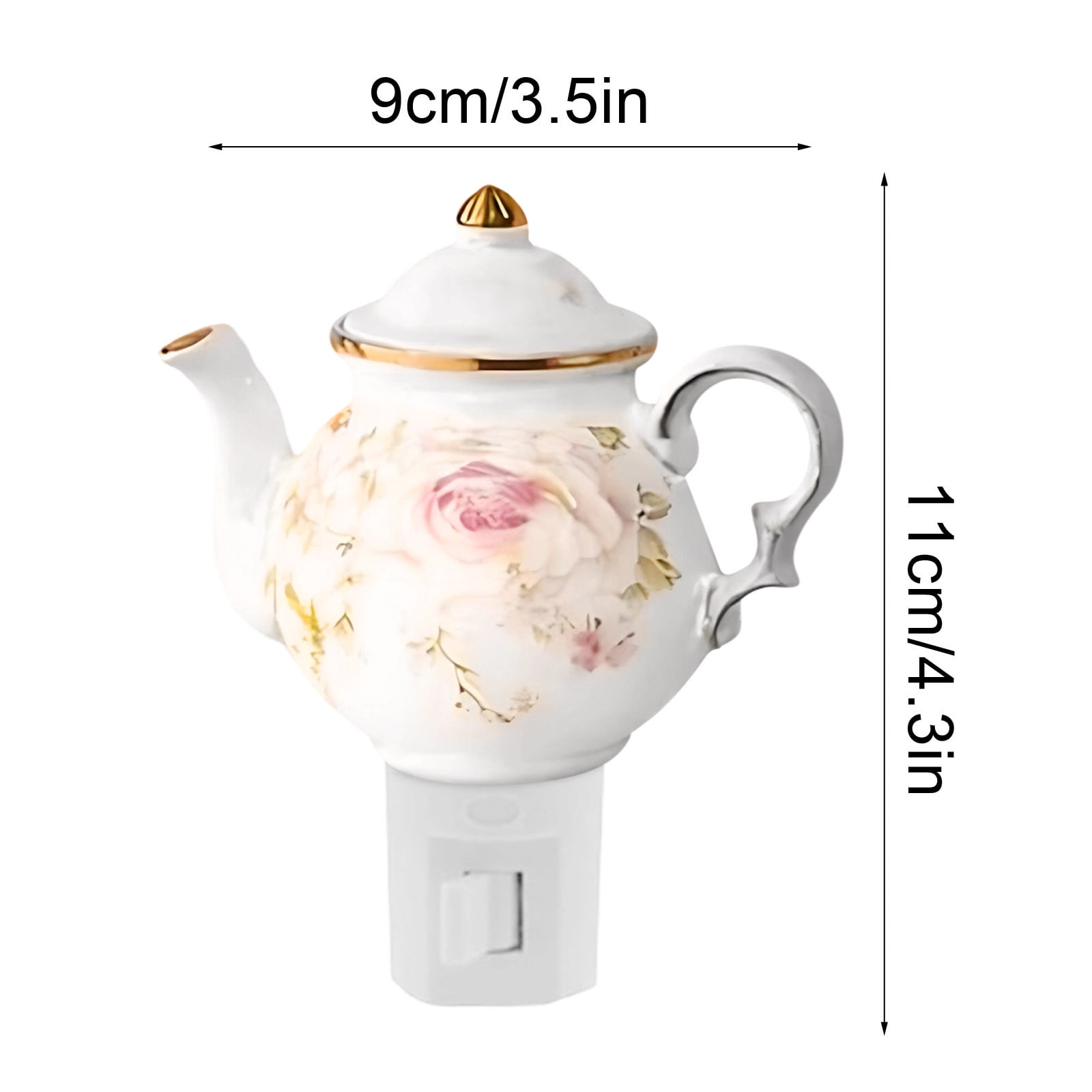 Click here for Leodye 1pcs Vintage Teacup Shaped Plug In Night Li... prices