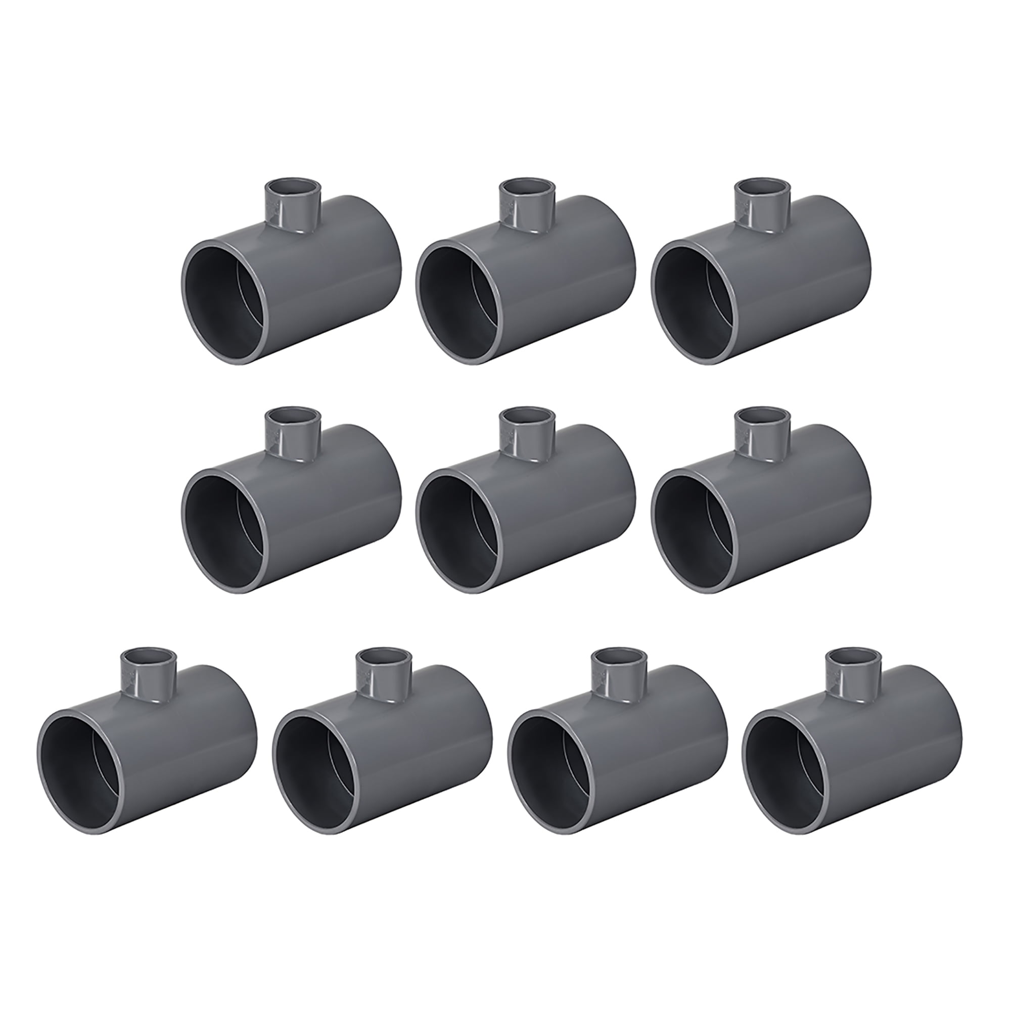 PVC Pipe Fitting Tee 401 Series Schedule 40 Gray 3 4 inch X 2 inch pvc-pipe-fitting-tee-401-series-schedule-40-gray-3-4-inch-x-2-inch