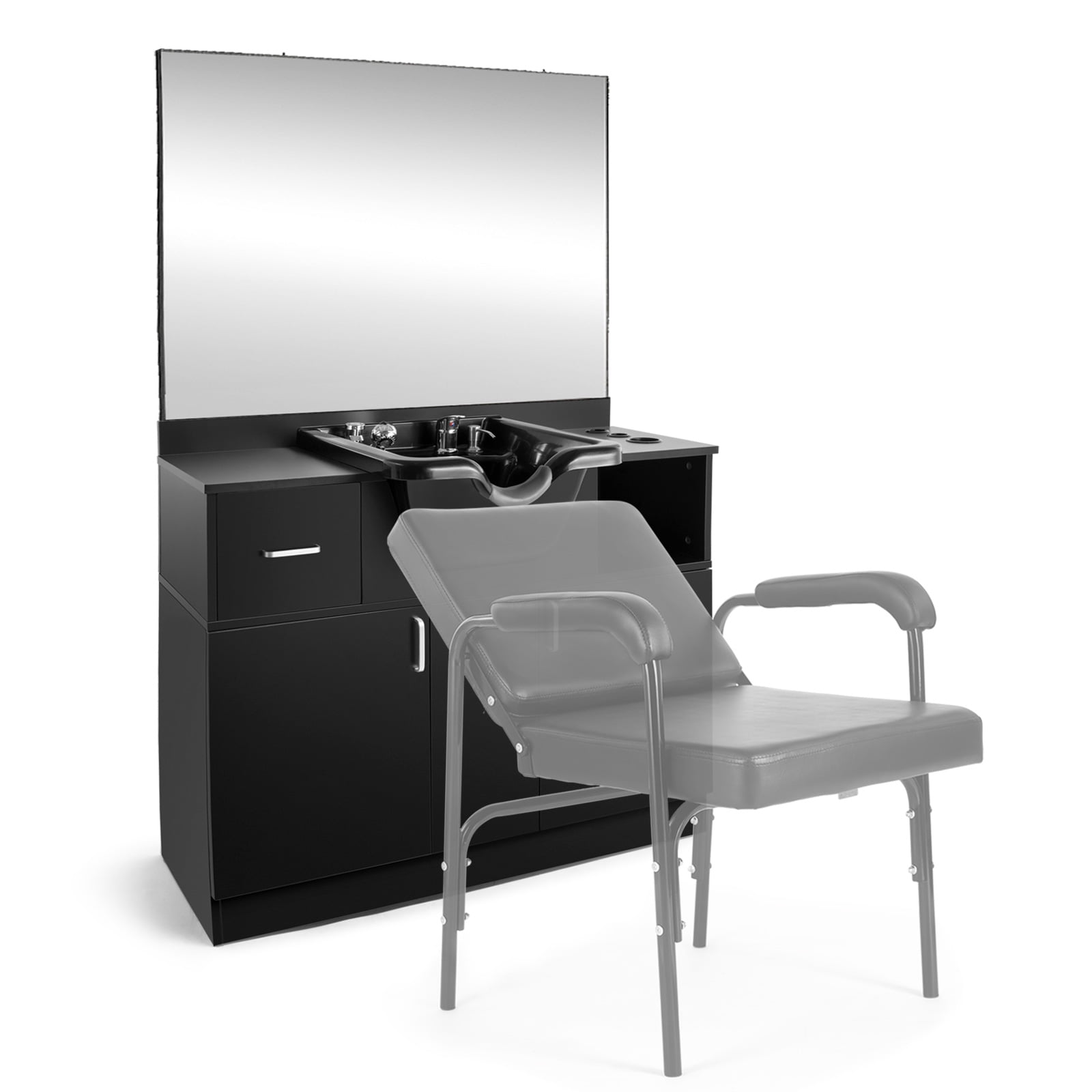 Artist Hand All in One Salon Shampoo Station Backwash Sink with USB ...