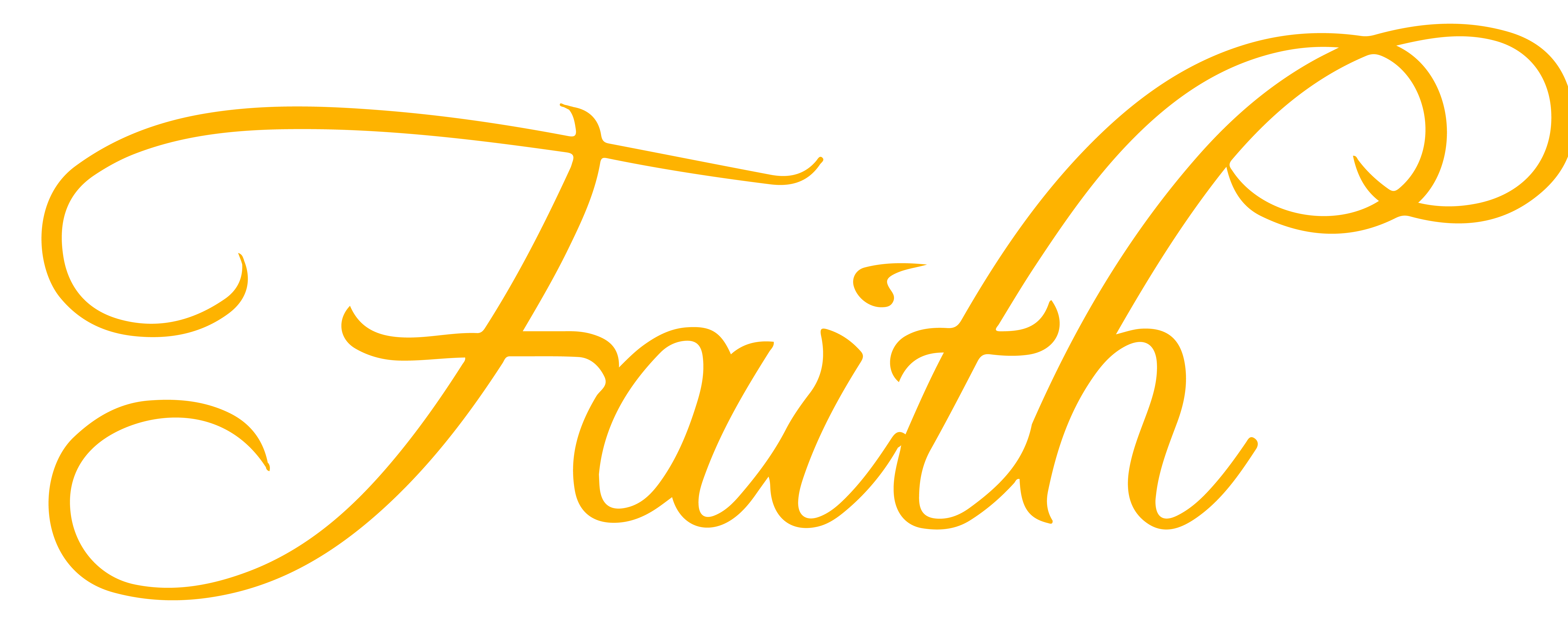 Faith Vinyl Decal Sticker Quote - Small - Signal Yellow - Walmart.com