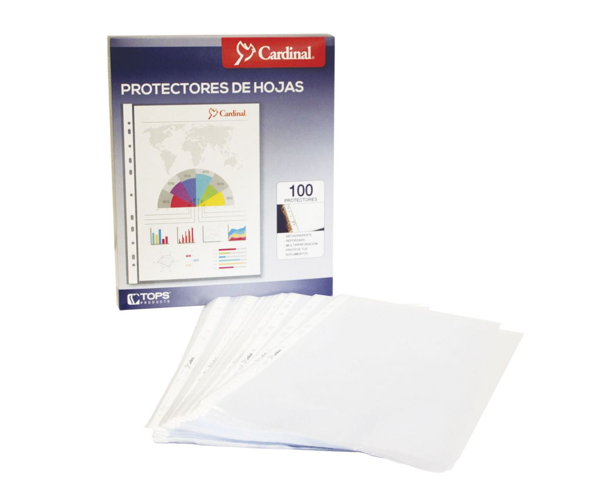 Protector de Hojas Anti reflejante Cardinal c/100 | Walmart en línea