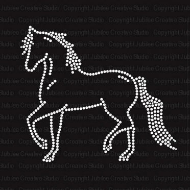 Starburst Clear Iron-on Clear Rhinestone Transfer by JCS Rhinestones ...