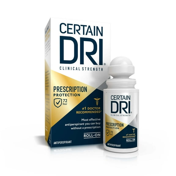 Certain Dri Prescription Strength Dry Spray Antiperspirant, 72hr ...