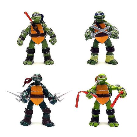 Ninja Turtles Set Of 4 Pcs Action Figure Ninja Turtles Toyset - Walmart.ca