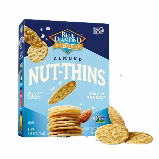 Blue Diamond - Almond Sea Salt Nut Thins, 120g - Walmart.ca