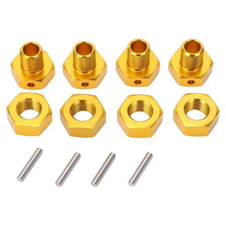 RC Wheel Hex Driver, Wheel Hex Coupler Fixed Pin Design Good Stability ...