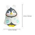 6 Pcs Miniature Penguin Decoration Figure Cupcake Toppers Figurines ...