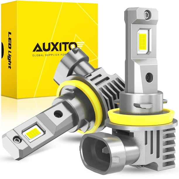 AUXITO H11 Led Headlight Bulb, High Low Beam H8 H9 H11 Headlight Bulb 6500K Cool White,600% ...