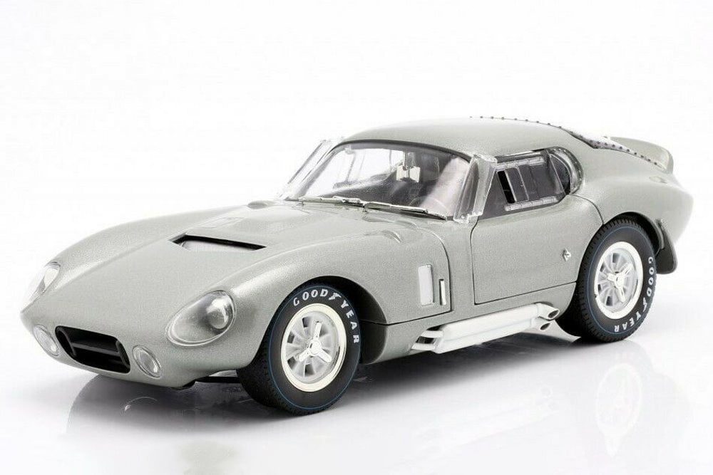 1965 Shelby Cobra Daytona Coupe, Silver - Shelby Collectibles SC132SV ...