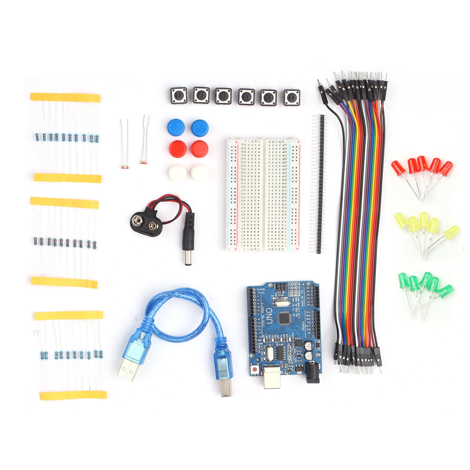 Electronic Starter Kits Electronic Project Beginner Learning Kit With Sensors Stepper Motor