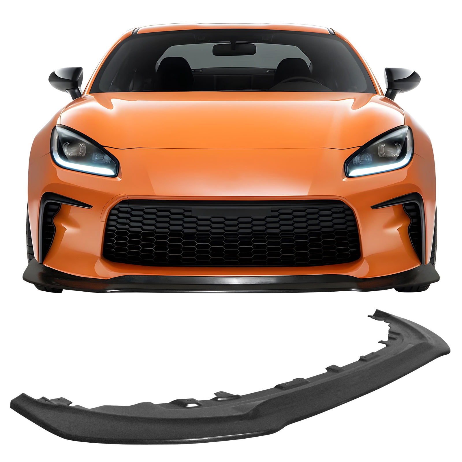 Ikon Motorsports Front Bumper Lip Compatible With 2022-2023 Toyota GR86 ...
