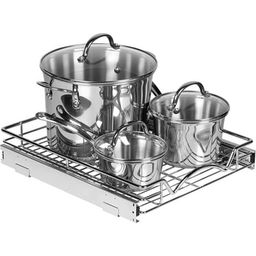 Calphalon 18" X 36" Hanging Pot Rack, Stainless Steel - Walmart.com