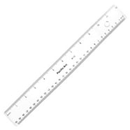 OIC, OIC30209, 12" Flexible Plastic Ruler, 12 / Pack, Assorted ...