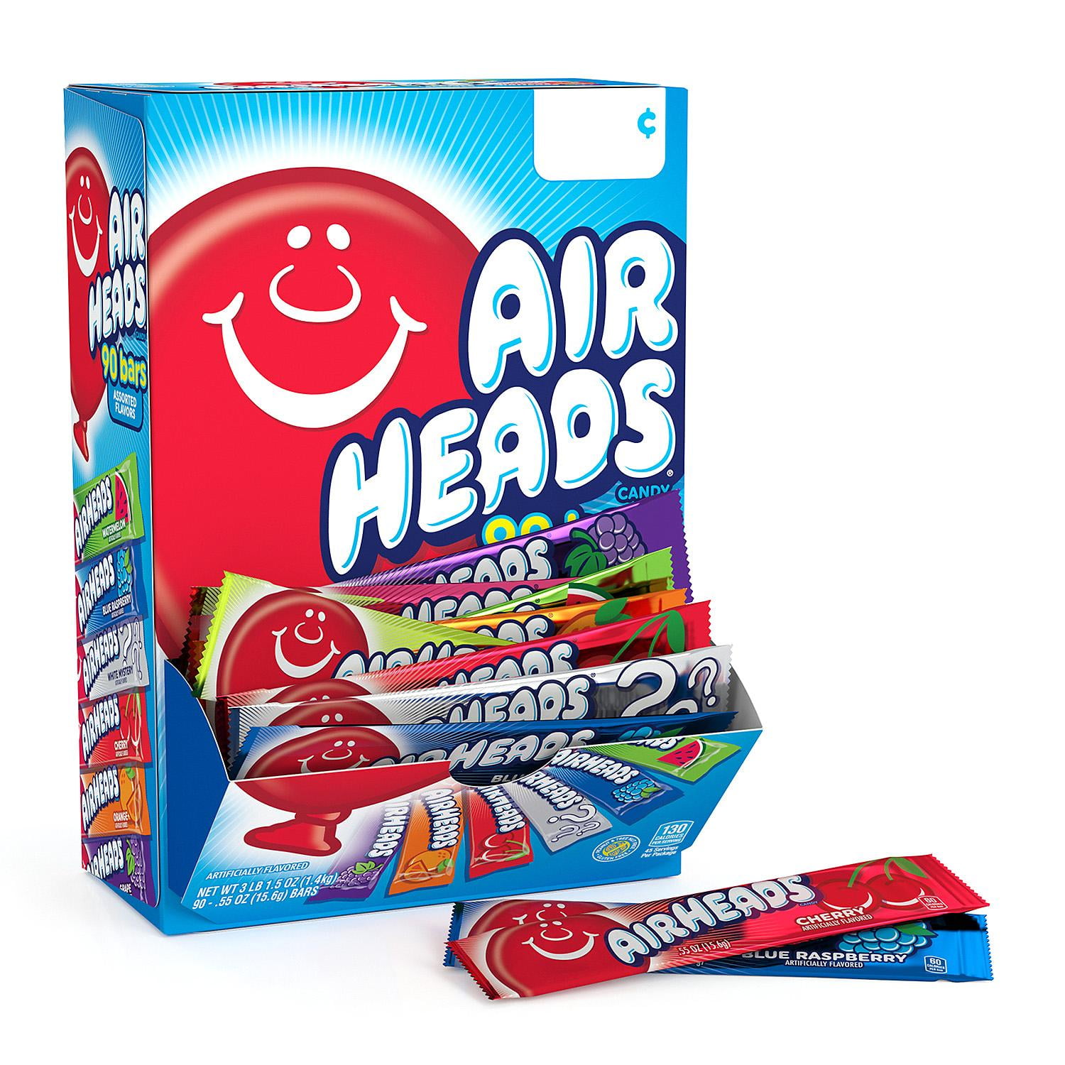 Airheads Variety Pack .55 oz 90 count - Walmart.com