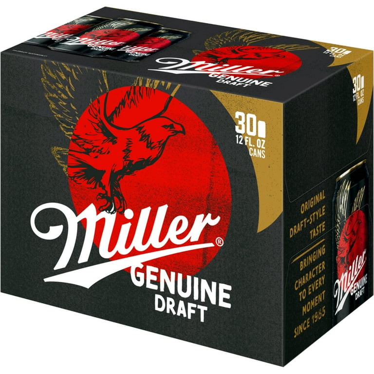 Miller Genuine Draft Beer Can