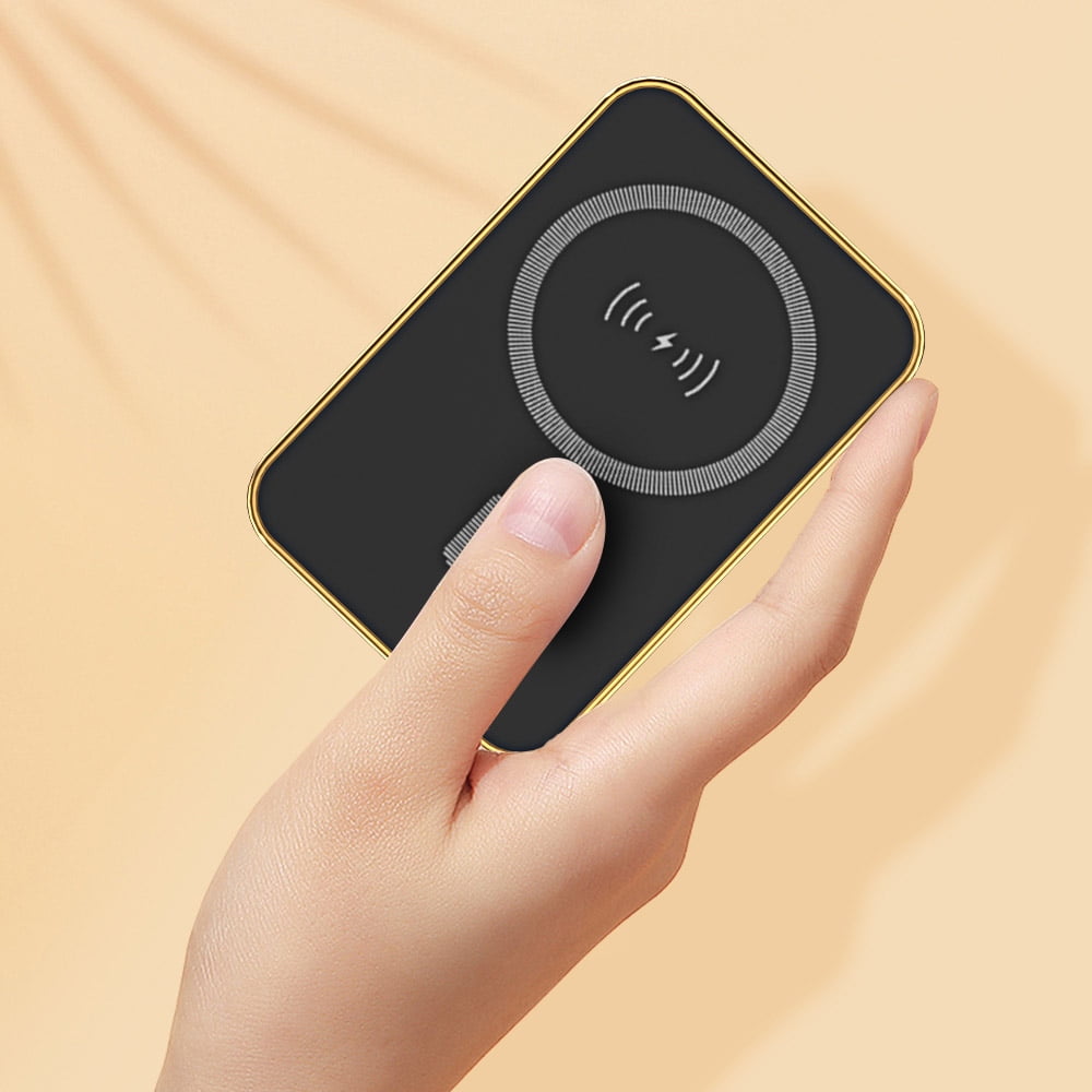 NIFFPD 50000mAh Magnetic Wireless Power Bank, LED Battery Display ...