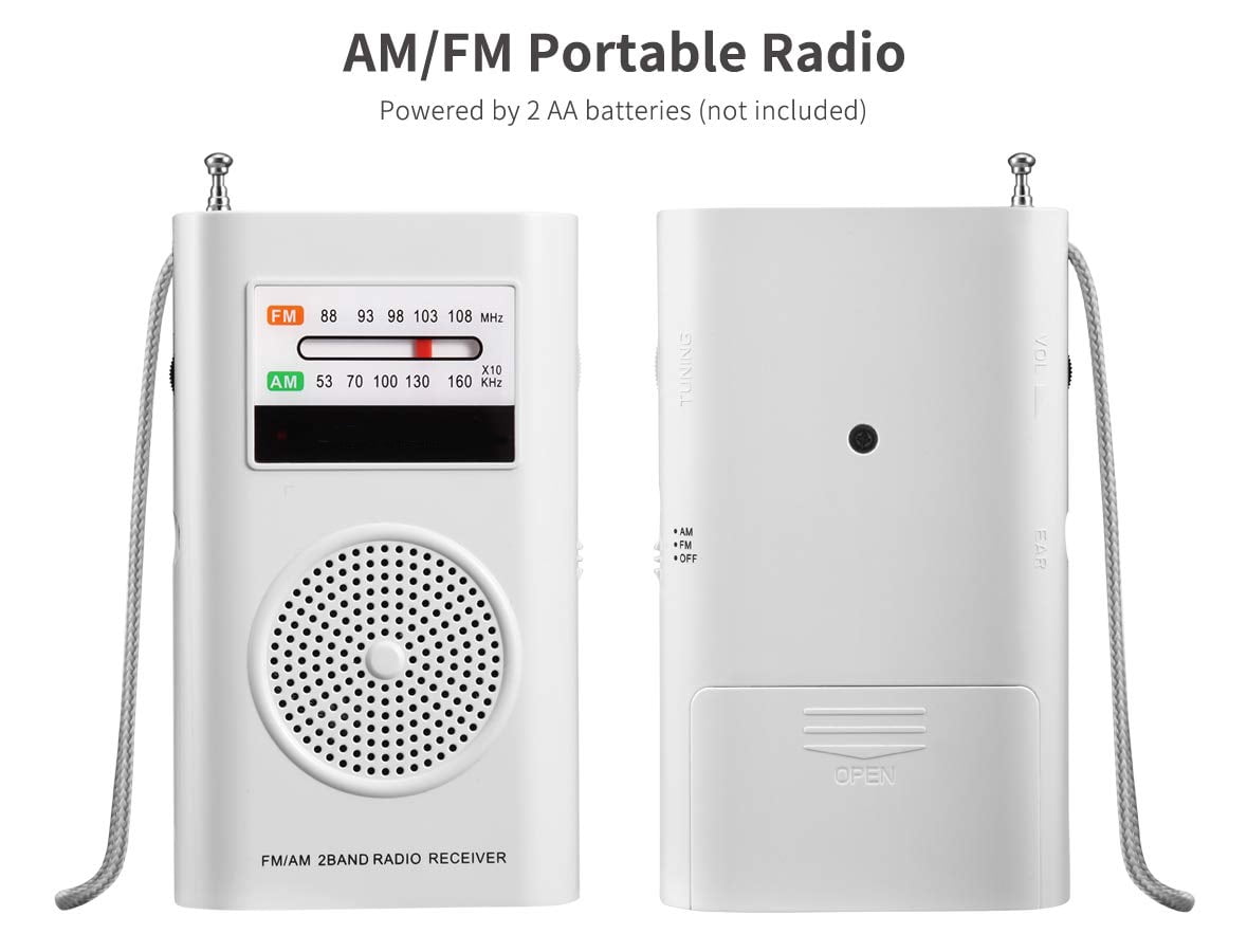 Battery Operated Tv Radio Combo