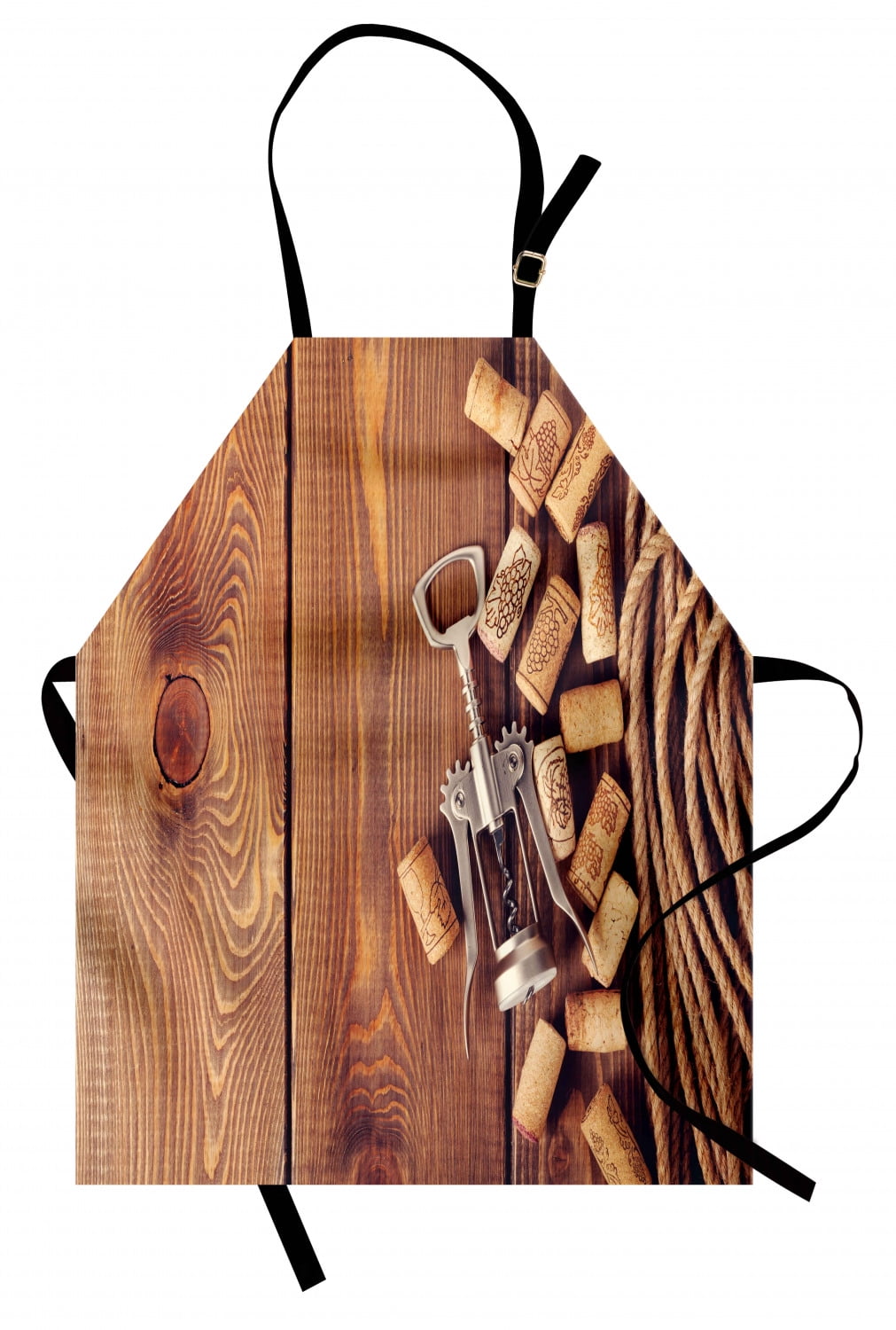 Winery Apron Wine Corks Rustic Wooden Ground Natural Organic Liquor ...