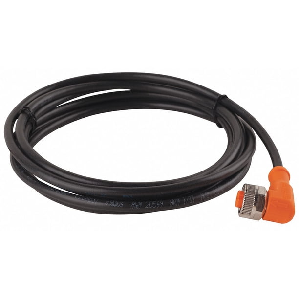 Ifm Cordset,5 Pin,Receptacle,Female EVC004 - Walmart.com
