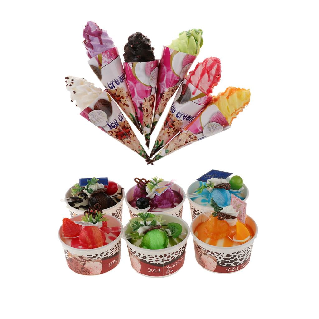 2 Unids Comida Artificial Faux Festiva Perfecl Suministros Para ...