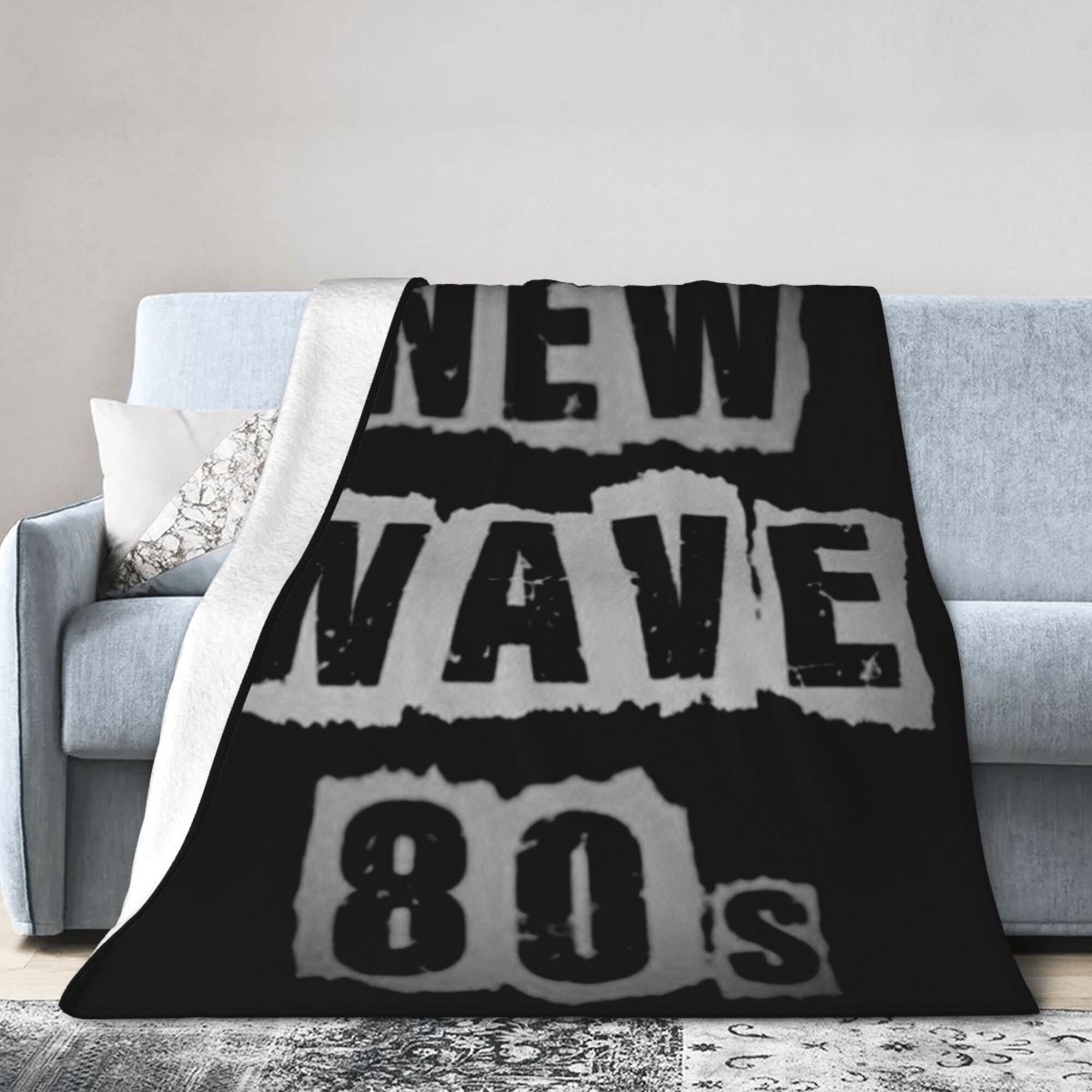 DouZhe Ultra-Soft Micro Fleece Lightweight Flannel Bed Blanket, Retro ...