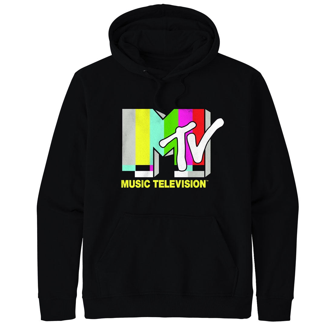MTV - Color Bars Logo Mens Pullover Hoodie - Walmart.com
