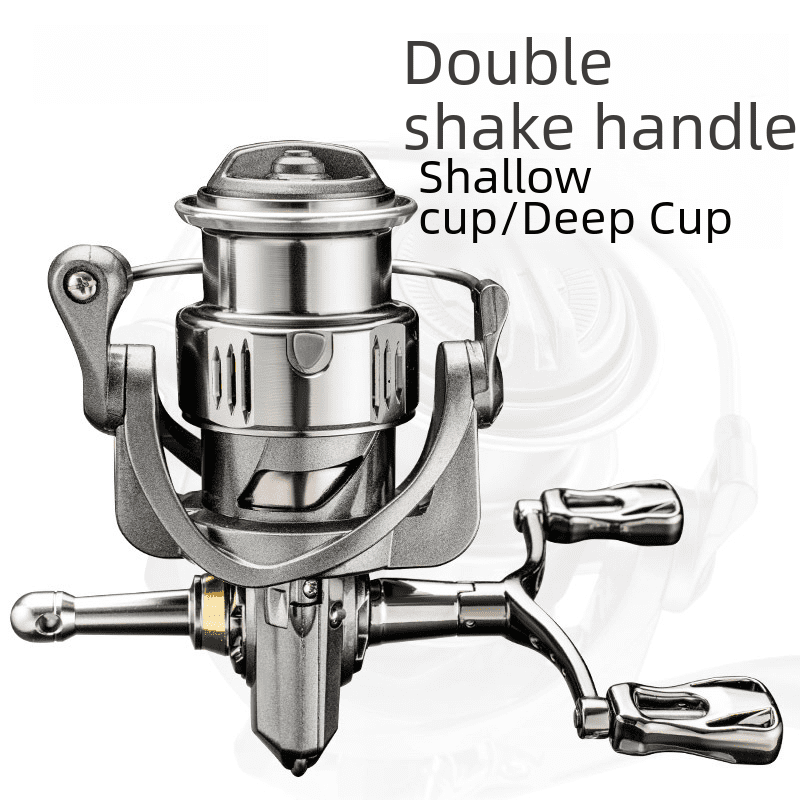 Rueda de pesca de doble balancín Dr. Balance, rueda giratoria Luya ...