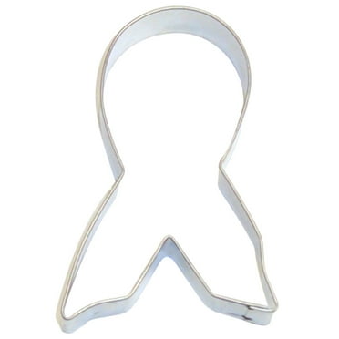Fox Run Pink Ribbon Breast Cancer Awareness Plastic Cookie Cutter ...