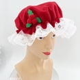 AJGRHE Decorations Santa Hat Red Adult Party Decorative Bucket Hats Red ...
