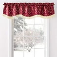 Luxury Damask 60" X 15" Window Valance - Walmart.com