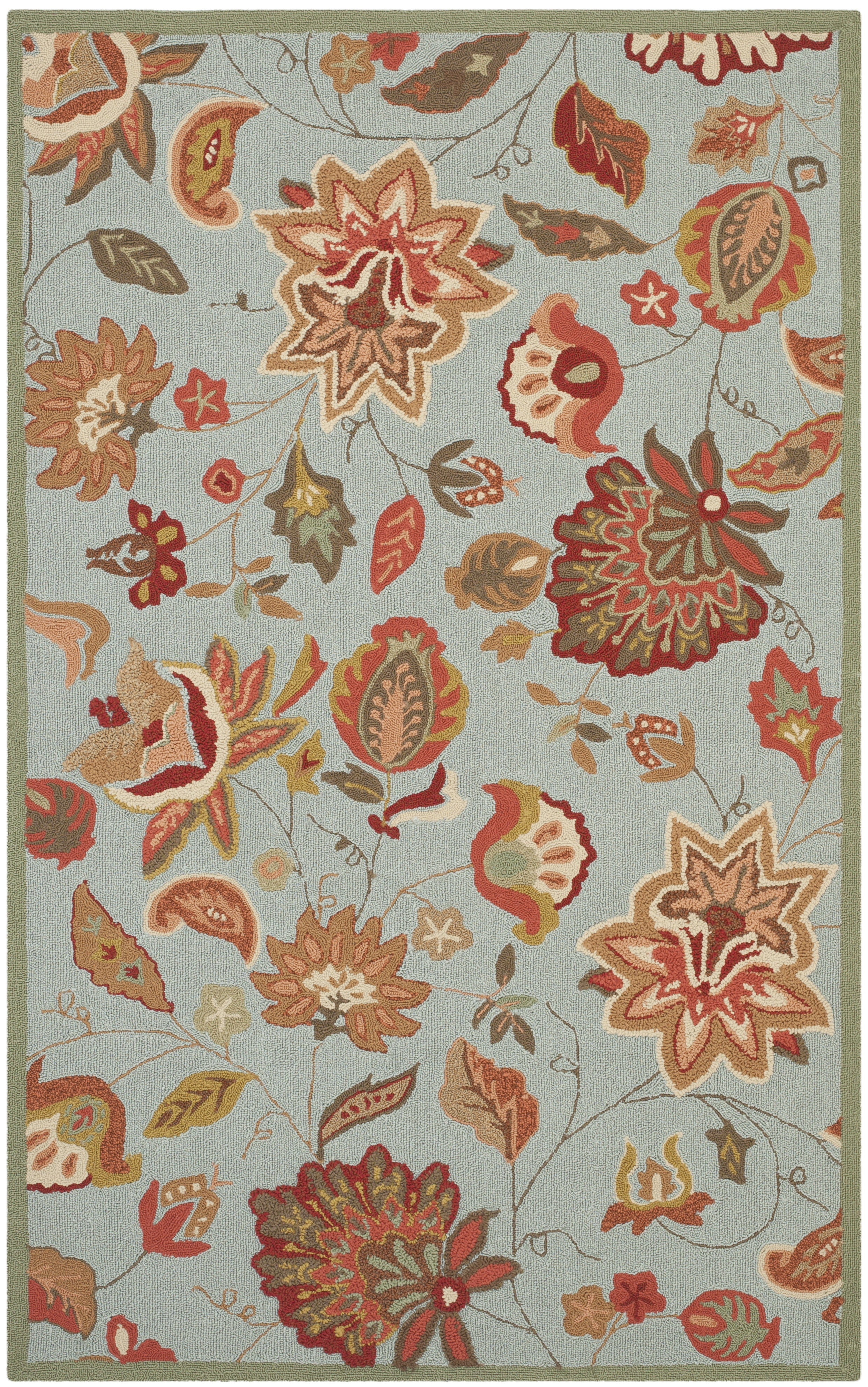 Safavieh Four Seasons Kaelee Floral Area Rug Or Runner - Walmart.com ...