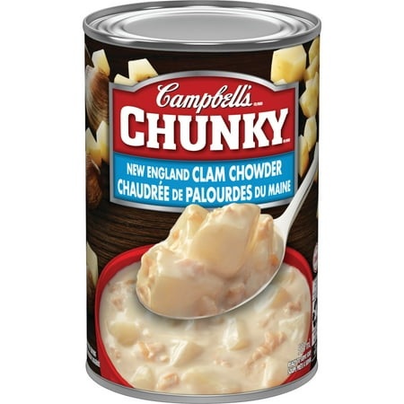 Campbell's® Chunky® New England Clam Chowder Ready to Serve Soup ...