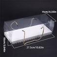 10pcs Sturdy Birthday Party Pastry Boxes Practical Clear Cake Storage ...