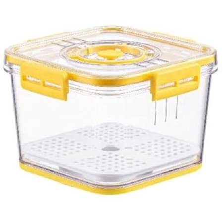 Plastic Refrigerator Airtight Food Storage Box Clear Sealed Container ...
