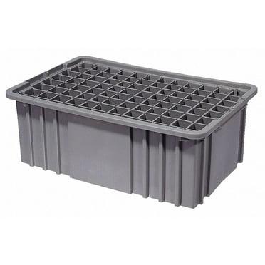 Lewisbins Divider Box,Red,HDPE,12 DC1025 Red - Walmart.com