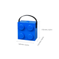 LEGO Lunchbox with Handle Bright Blue - Walmart.com