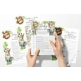 Cute Greenery Jungle Animal Baby Shower Games, Fun Activities for 25 ...