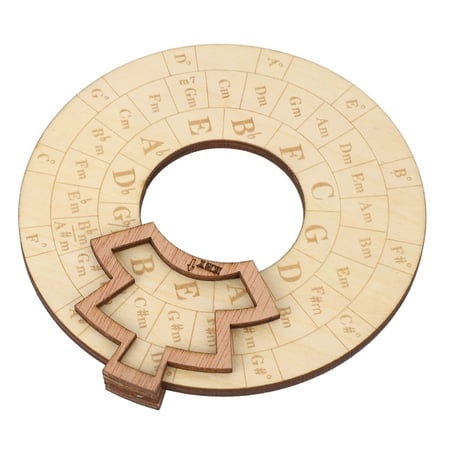 Music Chord Wheels, Rugged Educational Adjustable Circle Of Fifths ...