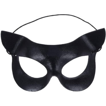 Velvet Cat Eye Mask Halloween Accessory - Walmart.com