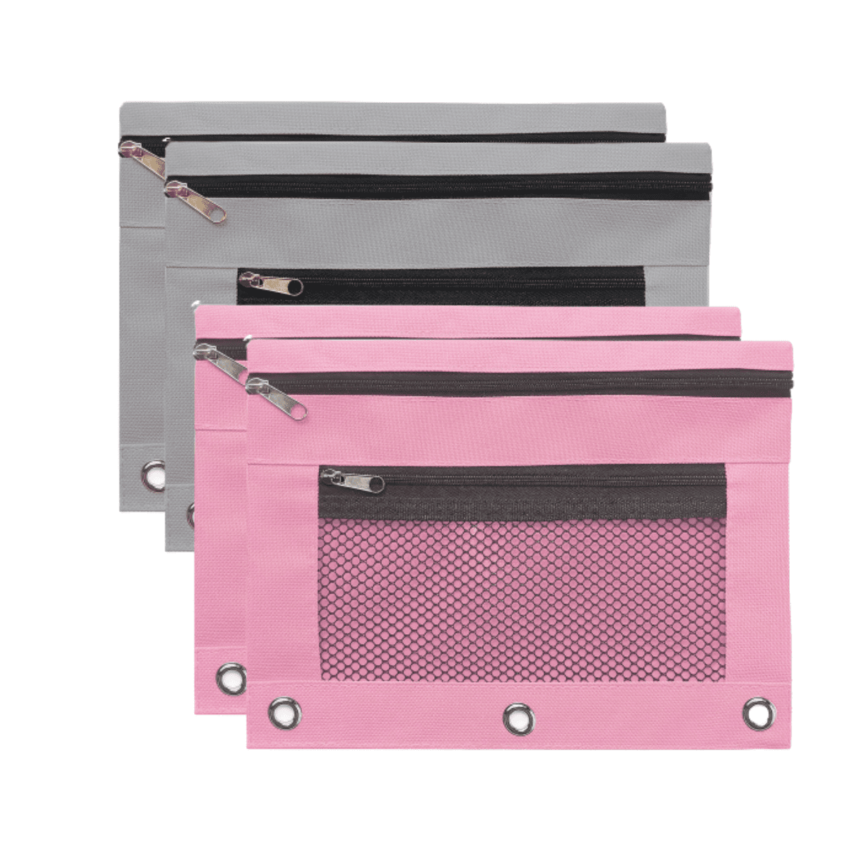 3 Ring Binder Pencil Pouch, MODANU Pencil Pouches with Zipper-Pencil ...