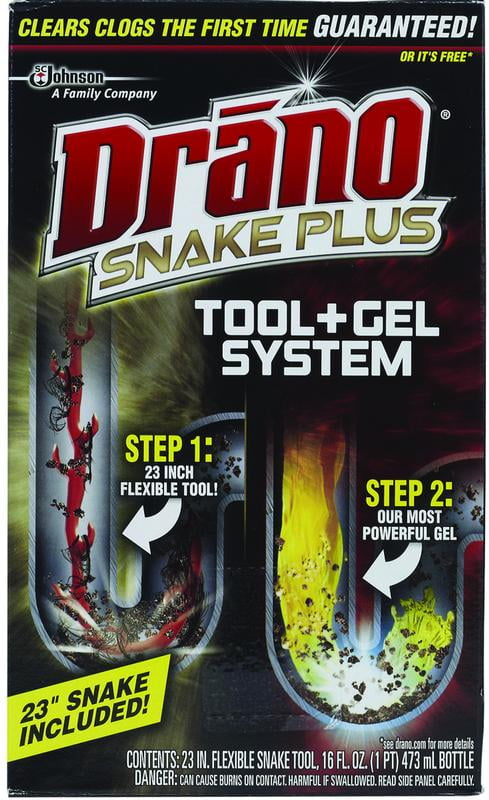 Drano 70241 Auger Drain Opener Drano Snake(pack of 2) - Walmart.com