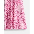 Hello Kitty Girls Print Skater Dress with Short Sleeves, Sizes 4-12 ...